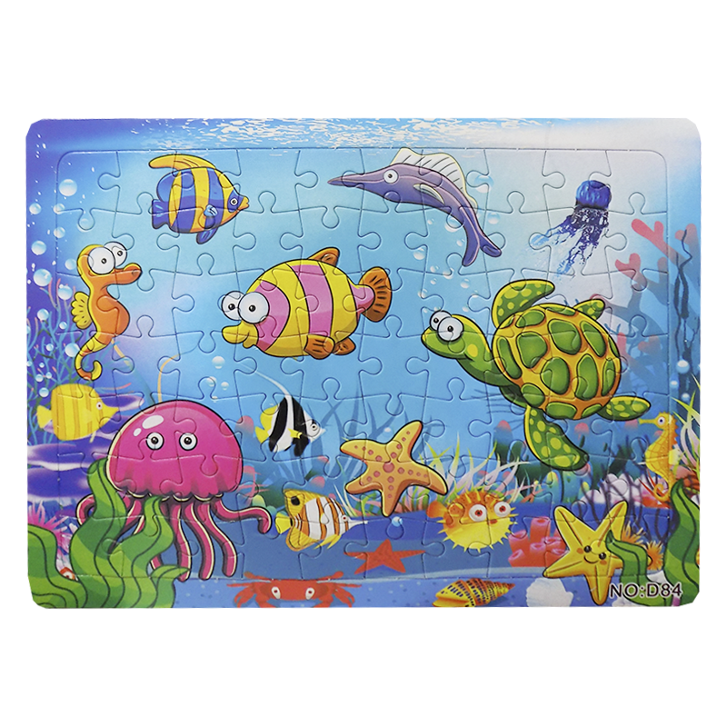 ET1238 – Puzzle de 70 Piezas Animales Marinos – La Esquina Mayorista